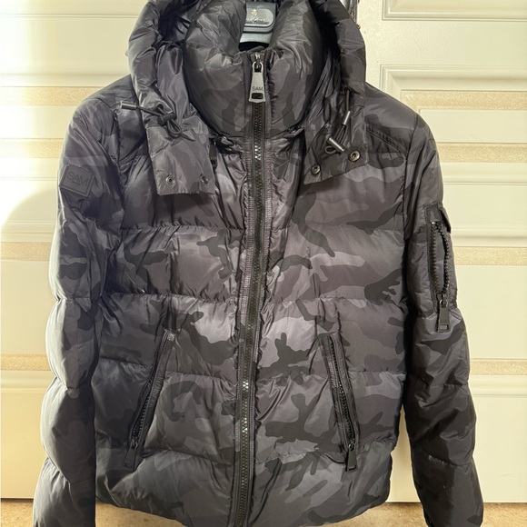 SAM. | Jackets & Coats | Sam Dark Camouflage Puffer Jacket | Poshmark